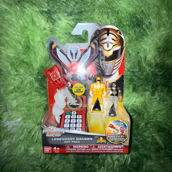 Power Ranger | Toys | New Power Rangers Super Megaforce Legendary Ranger Key Pack Mighty Morphin ...